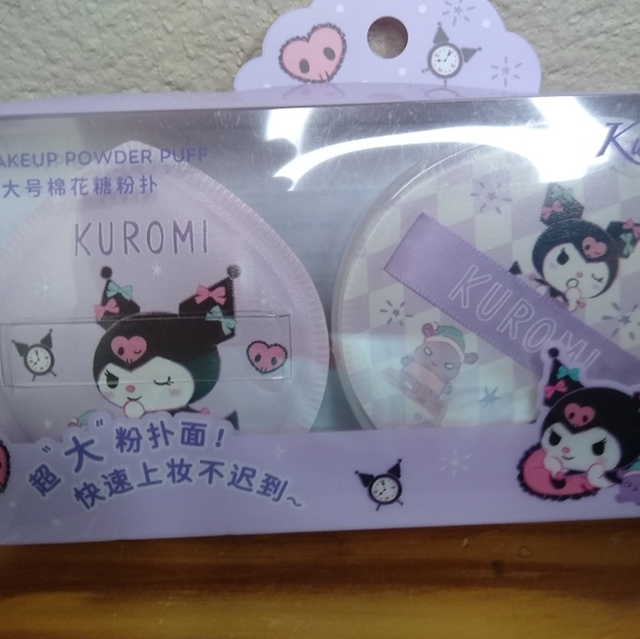 Sanrio | Makeup | New Kuromi Beauty Powder Puff Sanrio | Poshmark